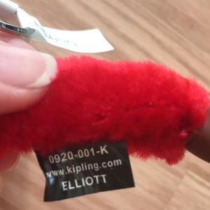 Kipling | Accessories | Kipling Collectable Red Monkey Elliott | Poshmark